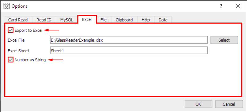 Export Emirates ID data to Excel